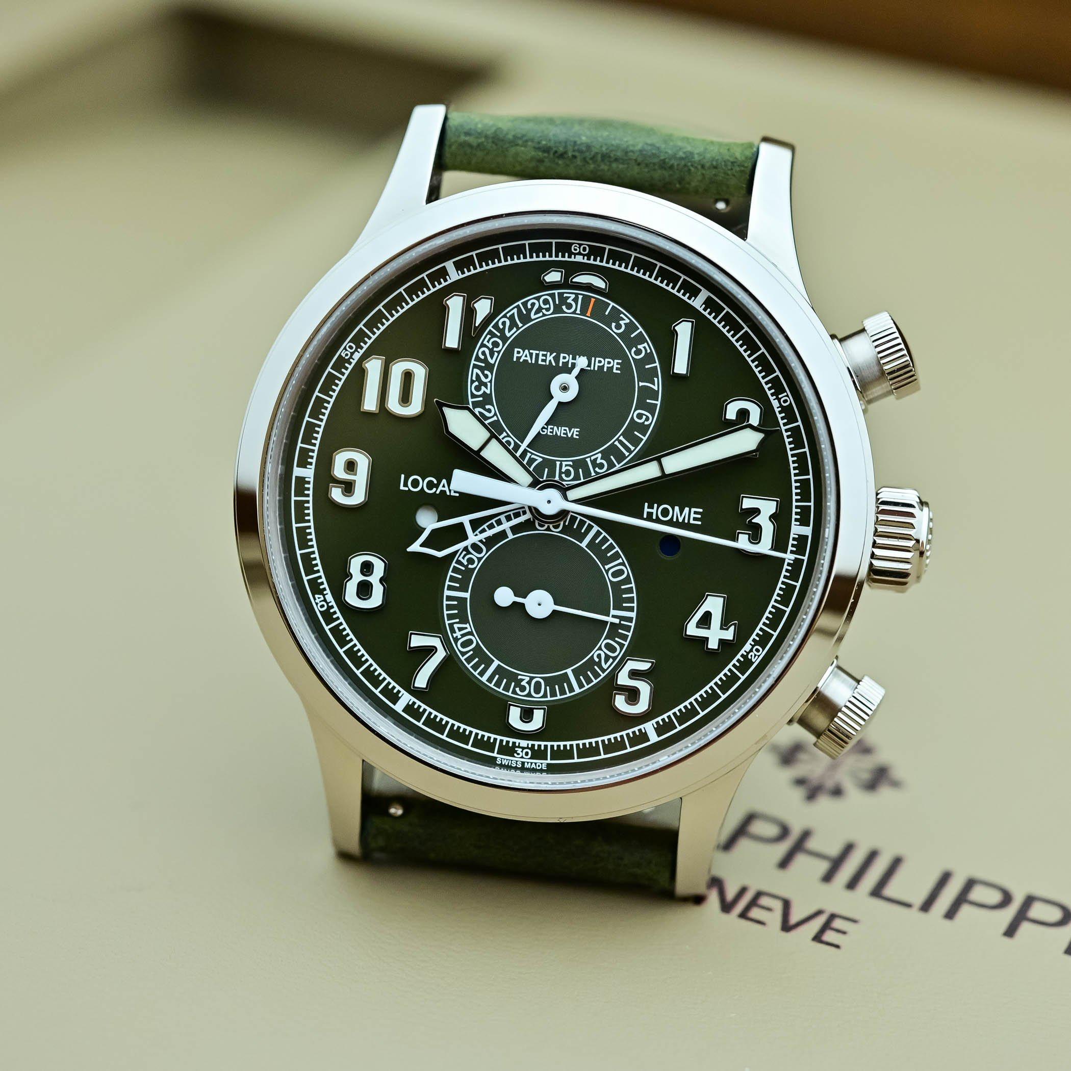 Patek Philippe Introduces New Pilot Travel Chronograph - iNEWS