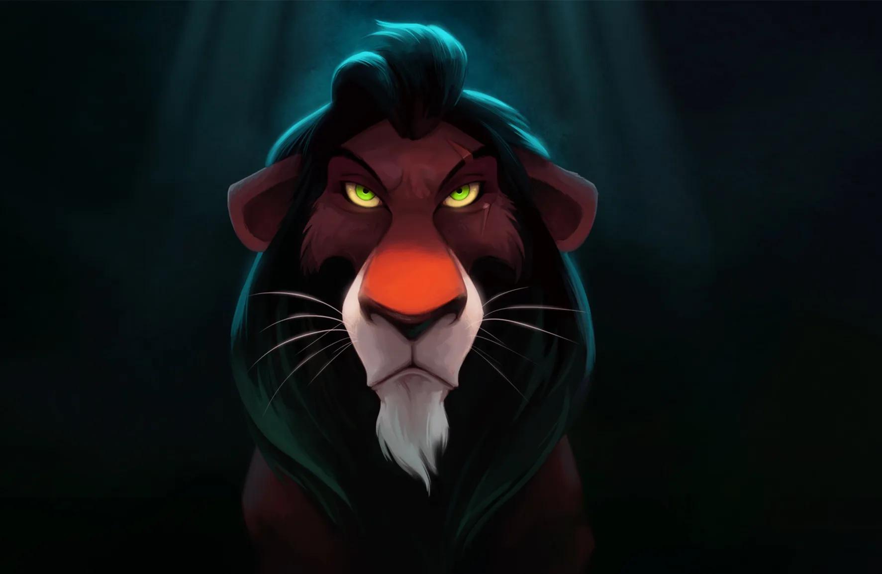 Simba standing on the Glory Stone, looking down on his kingdom - our ...