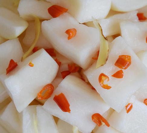 Exclusive secret recipe for crispy appetizers, sweet and sour radish ...