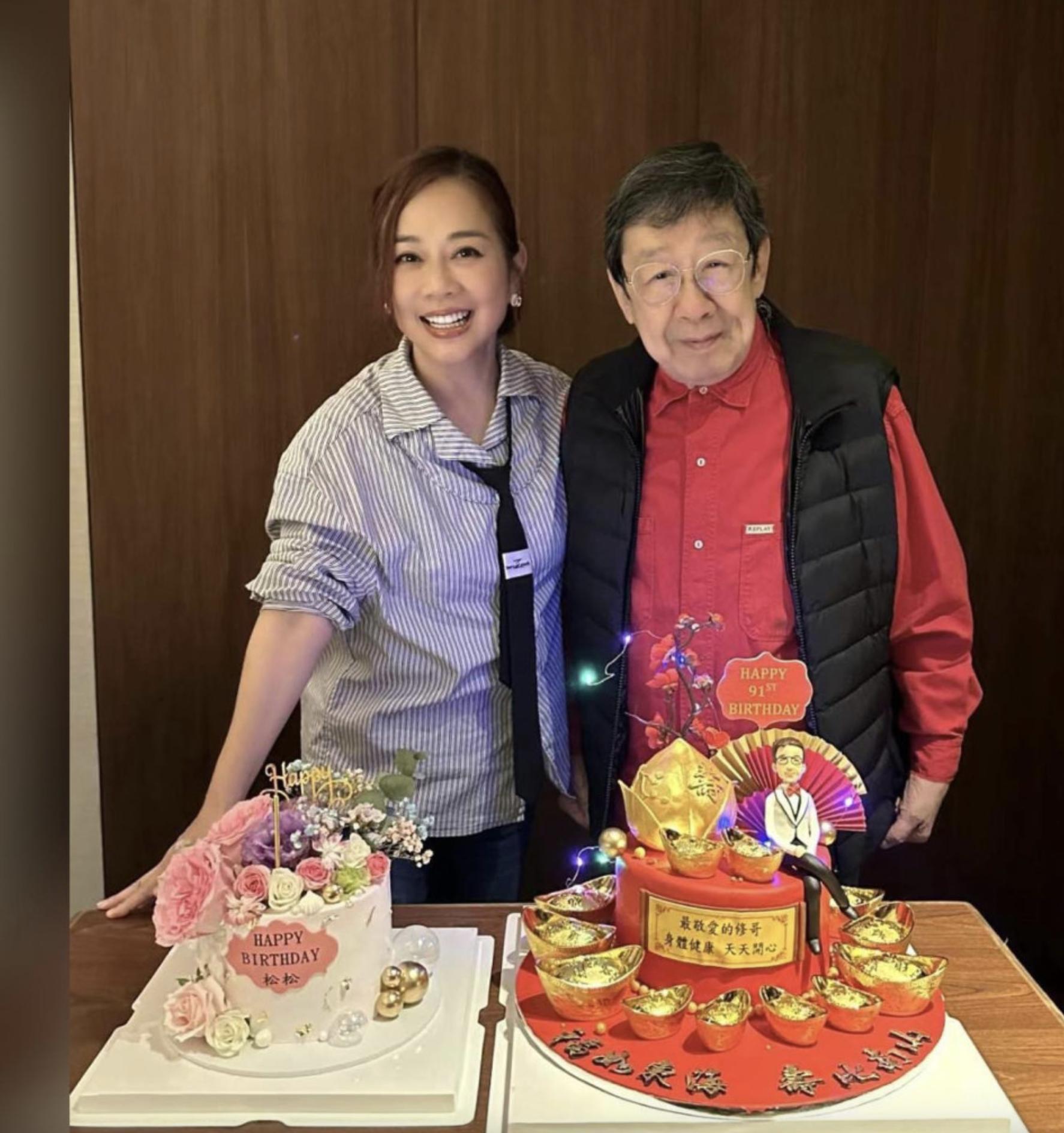 Chen Songling and her husband returned to Hong Kong to visit relatives ...
