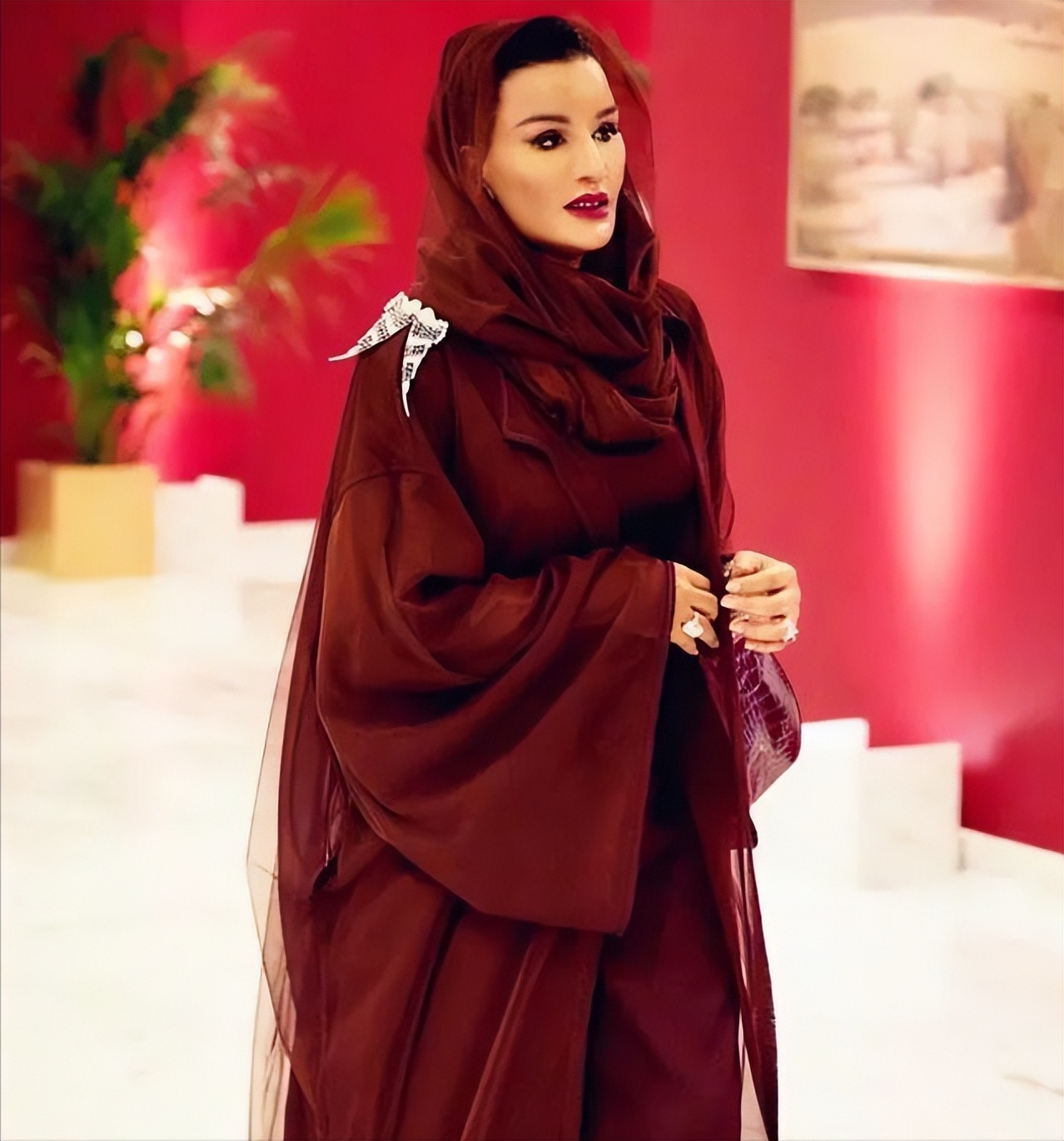 Qatar version of "Wu Zetian" Moza: Worth 15 billion, nourished by love ...