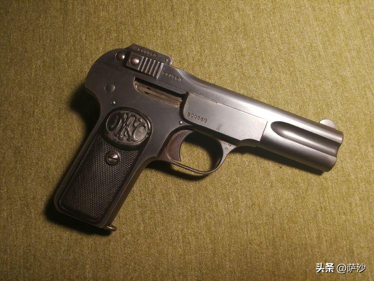 Megatron's first practical semi-automatic pistol M1900 in the world ...