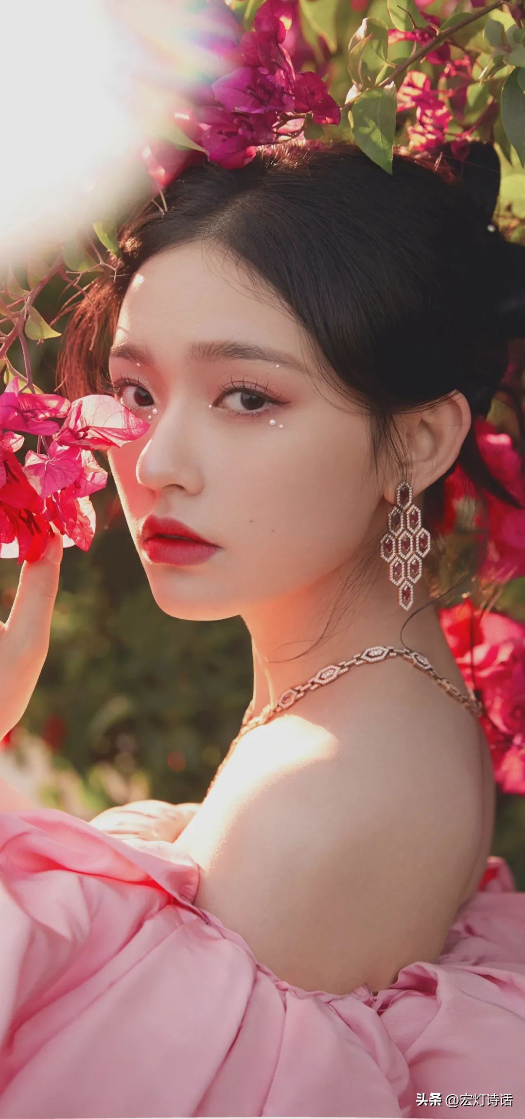 Lin Yun: Saying that the skirt is beautiful, that the hairstyle is ...