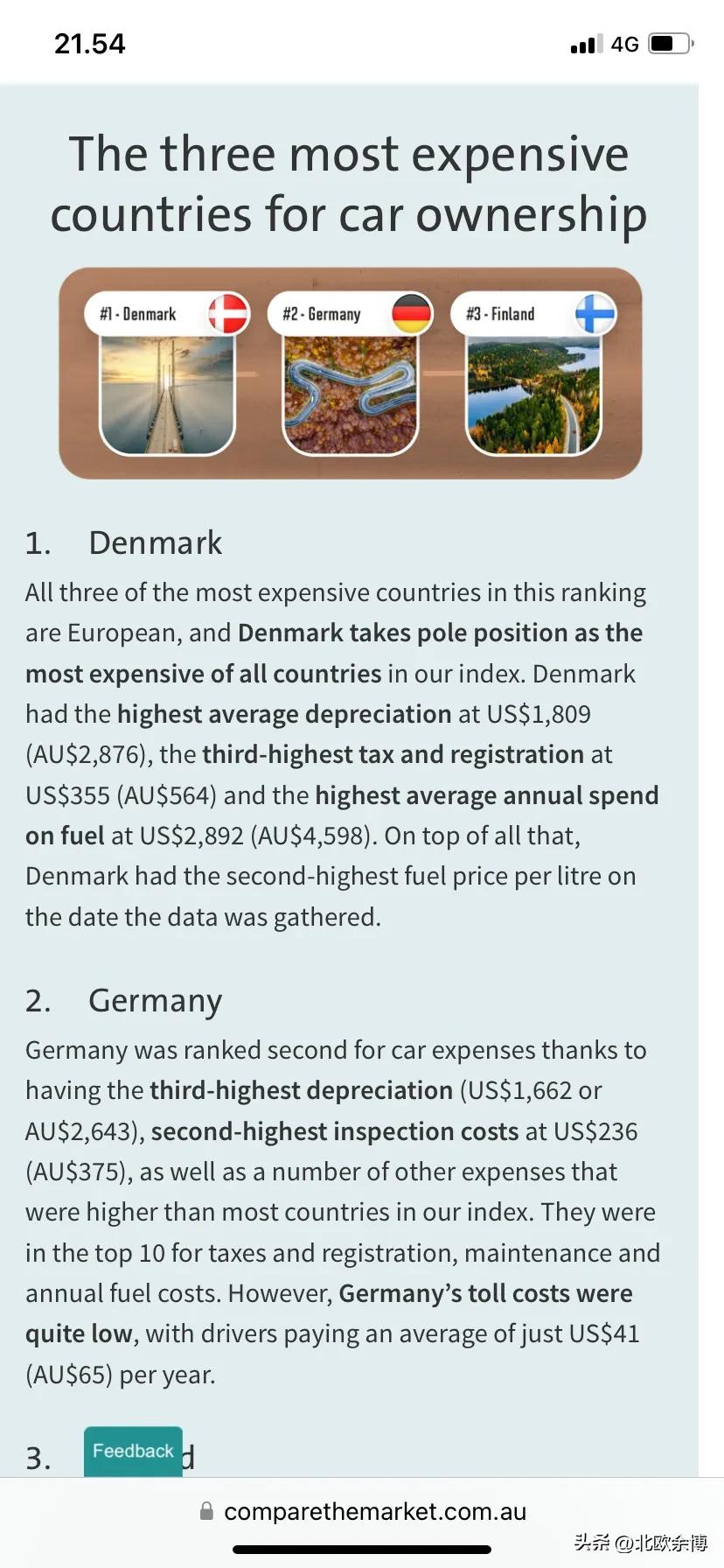 Countries with the highest car ownership costs in the world - iMedia