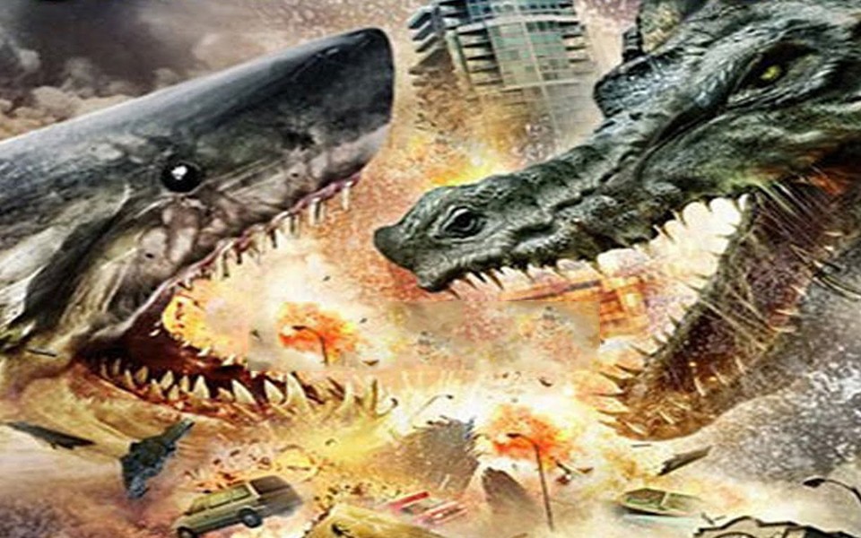 "Giant Shark vs. Man-Eating Crocodile": The jungle of the jungle preys ...