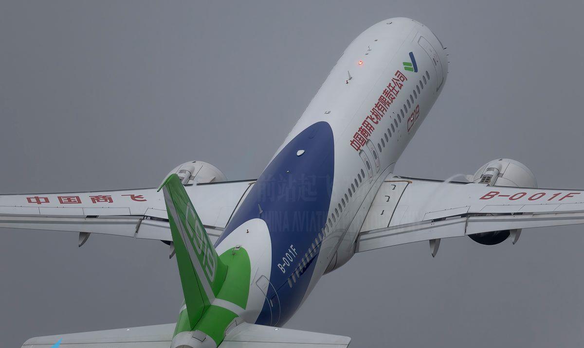 C919 empty aircraft verification test flight is coming soon, MC21 ...