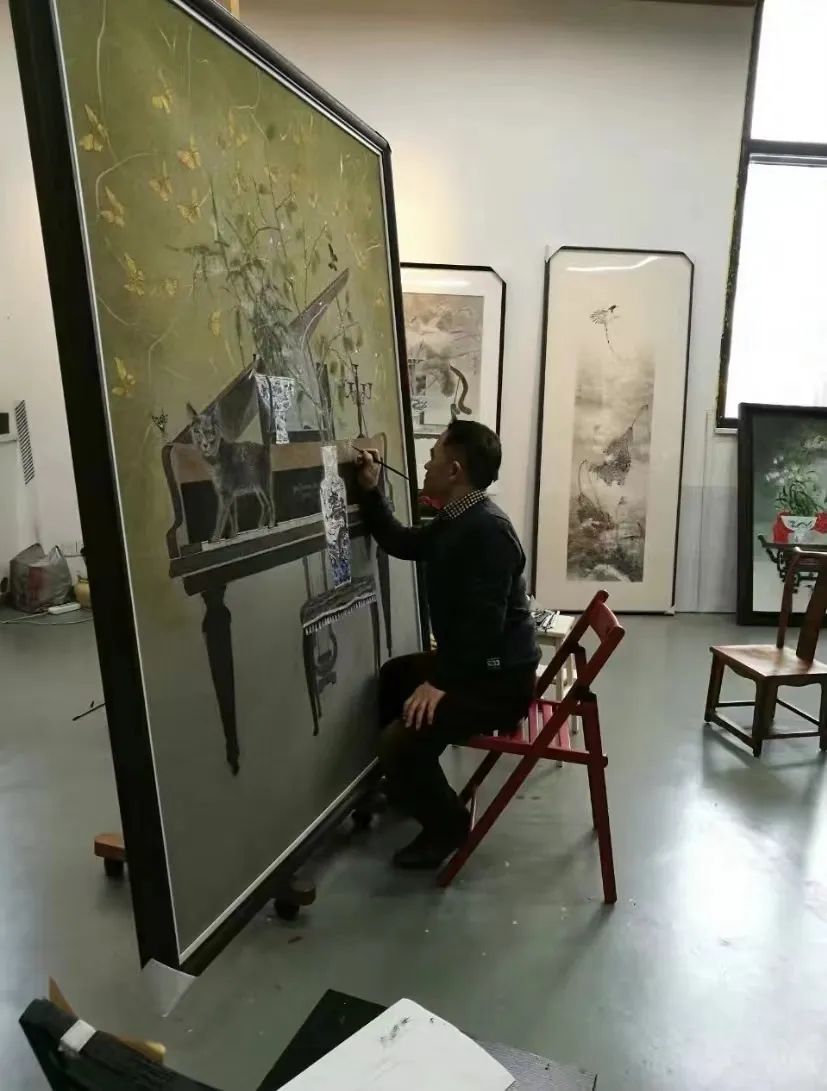 Liu Mingxiao, a Chinese painter: Forty years in art, he only loves the ...