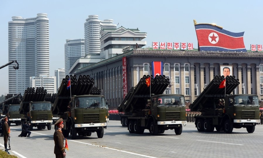 North Korea M1991 240mm vehicle-mounted rocket launcher - iMedia