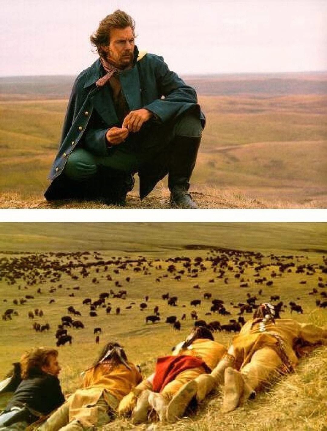 The film "Dances with Wolves", the artistic effect of the film's theme ...