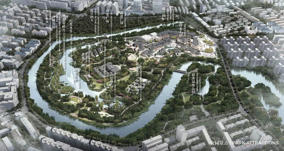 One of the Ten Scenes of the Yanxi River Ecological Corridor in ...