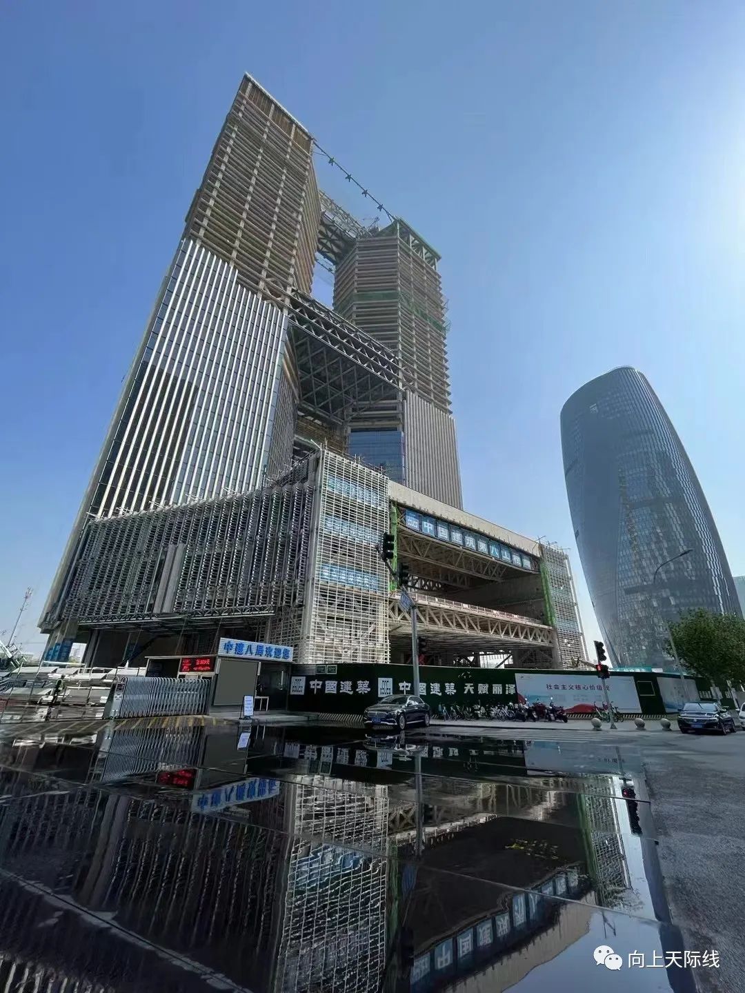 200 meters! The latest progress of Beijing's "National Financial ...