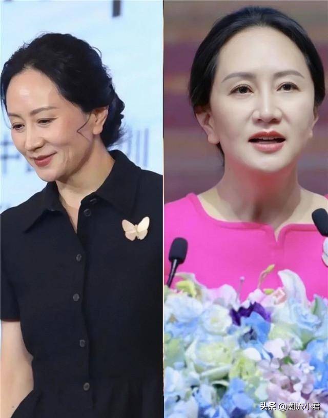 Became a fan of Meng Wanzhou, over 50 years old with a dignified ...