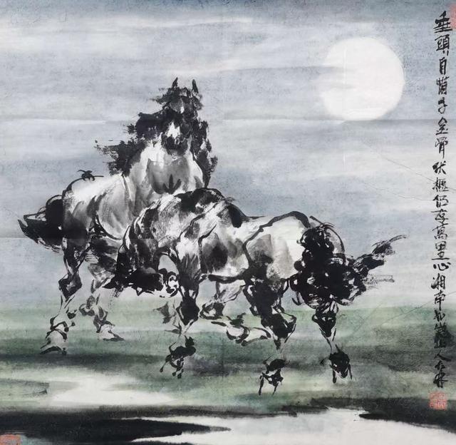 The art works of Liu Dalin, a painter of the Western Regions ...