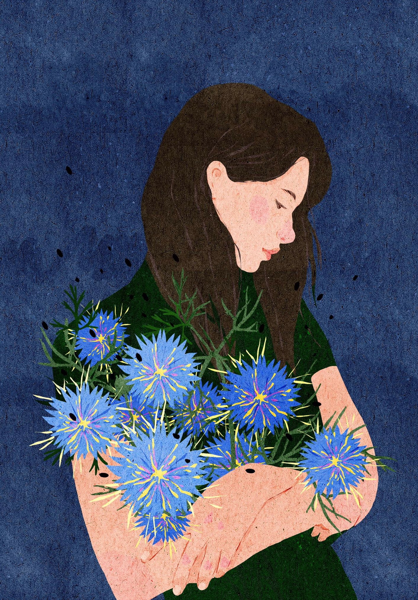 The literary world in the illustrations of illustrator Xuan Loc Xuan ...