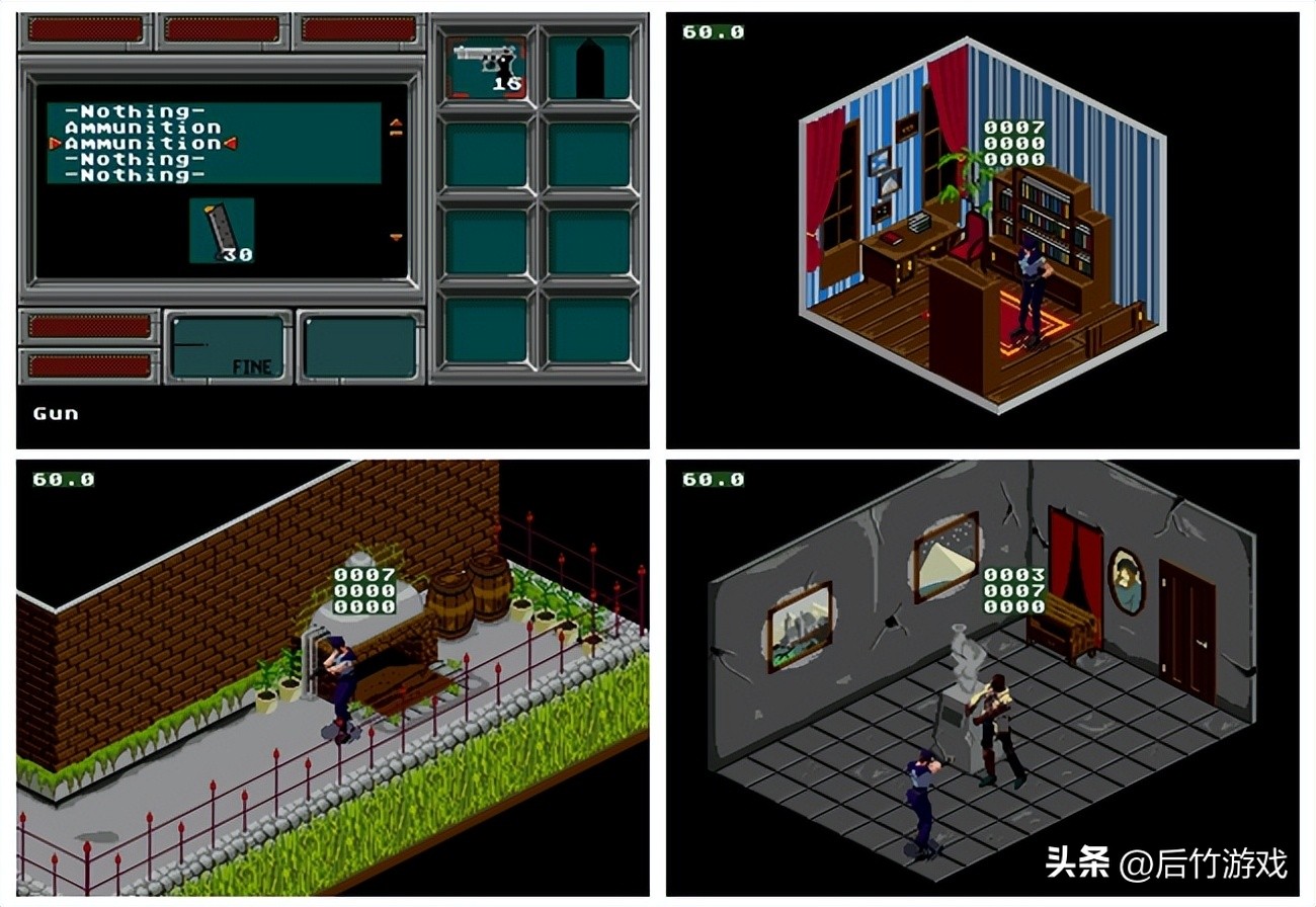 [Resident Evil 1] was adapted into a 16Bit MD game, and the trial ...