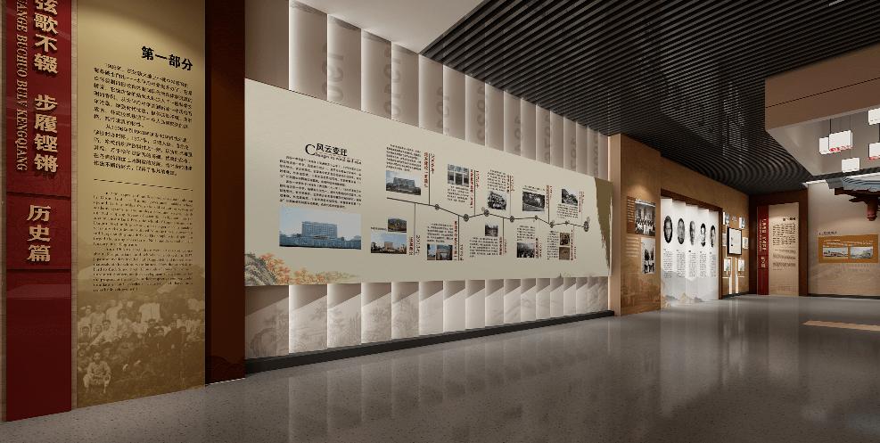 Design skills of the exhibition hall of the school history museum - iNEWS