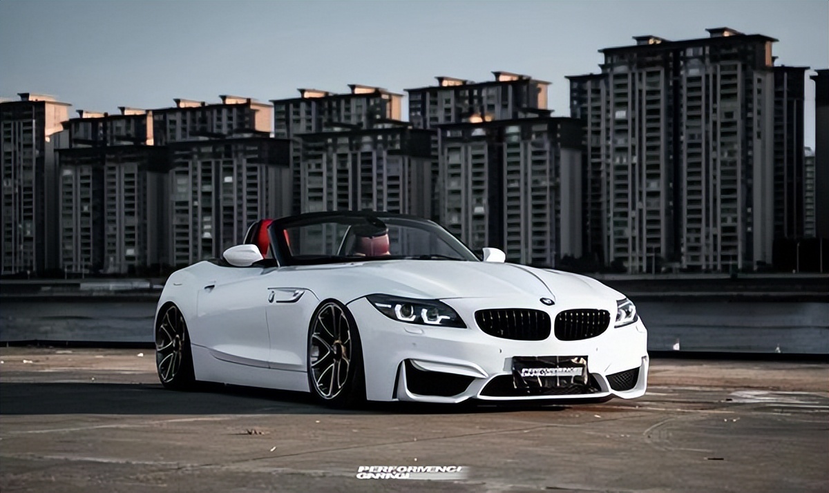 Case sharing of BMW Z4 modified AIRBFT pneumatic shock absorber with ...