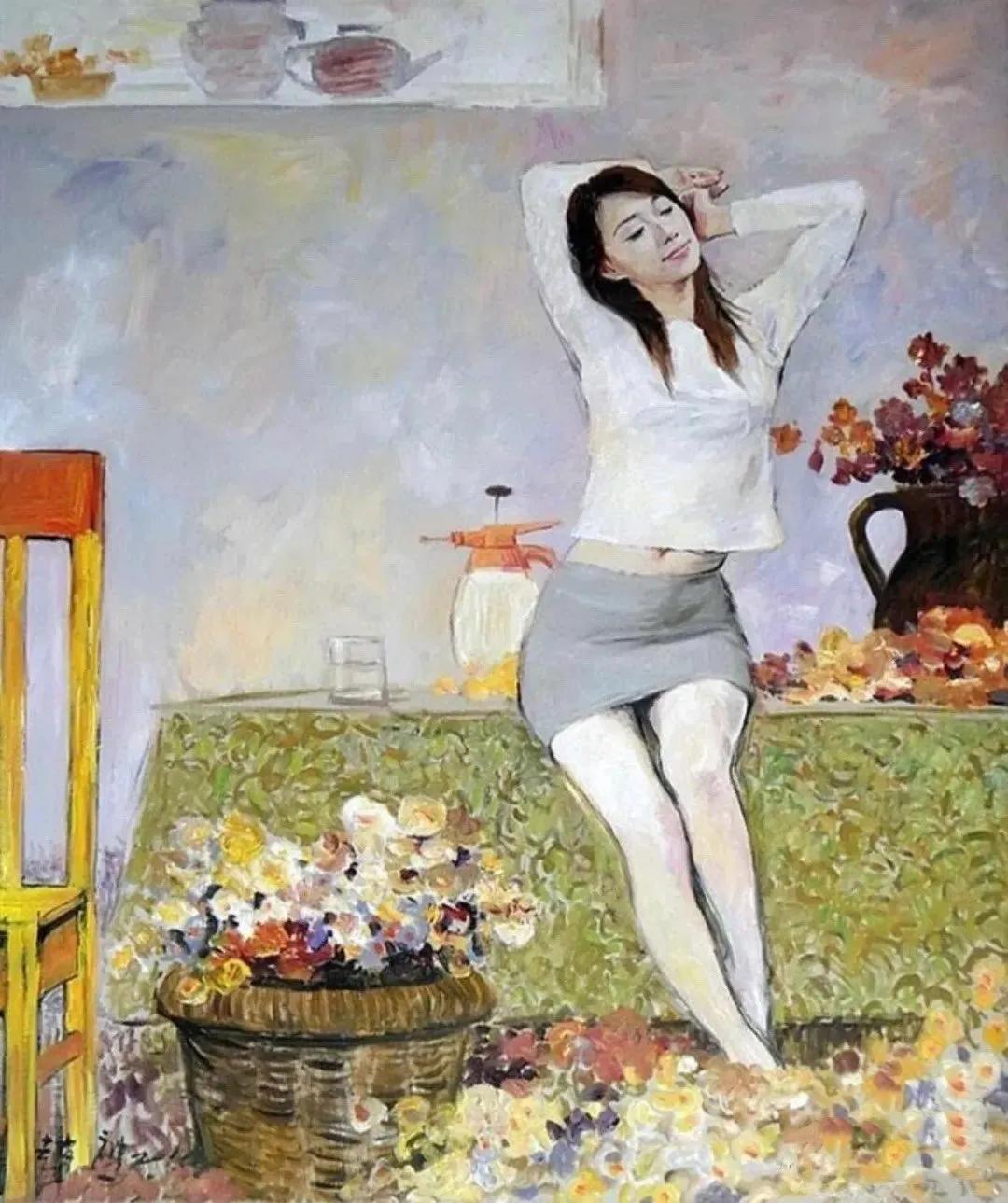 The urban girl described by painter Zhao Ying - iNEWS