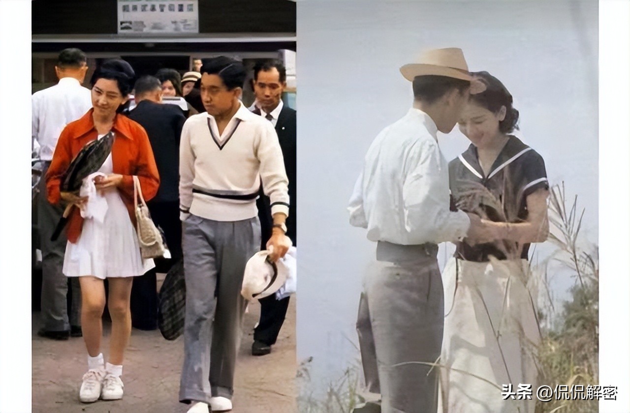 How beautiful Michiko was back then, the young Akihito couldn't help ...