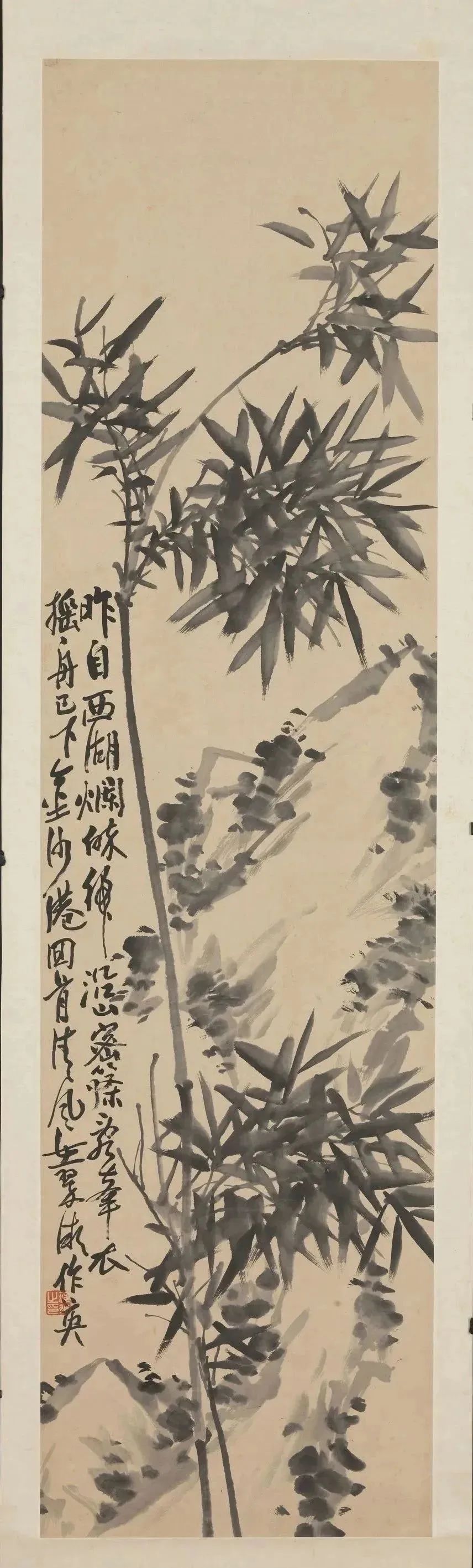 Pu Hua: Fourteen screens of Xiaoxiao ink bamboo, the fragrance of ink ...
