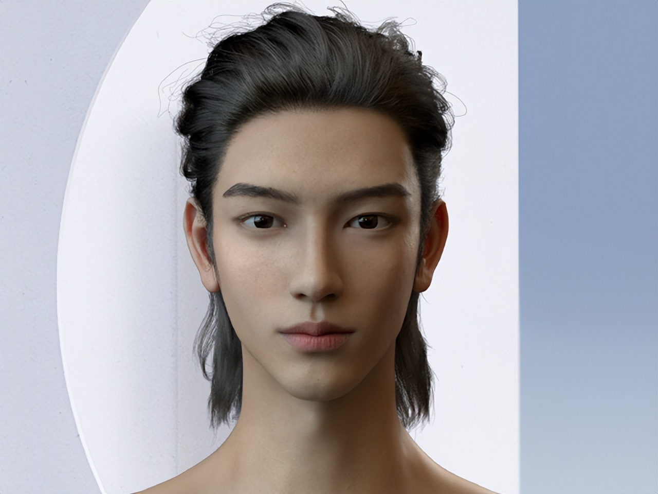 After Liu Yexi, the virtual male artist has reappeared, with 130,000 ...