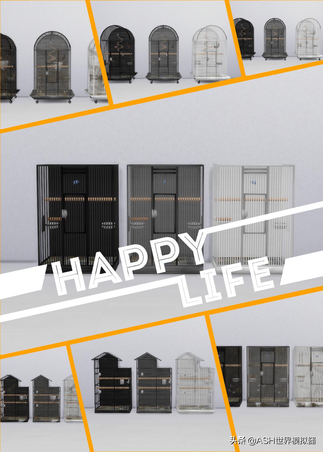 The Sims 4. Third Party CC Pack (Parrot Staff. Bird Pet Kit / Parrot ...