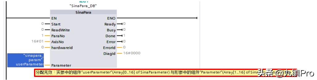S7-1200PLC reads and writes V90 parameters through the Sina Para block ...