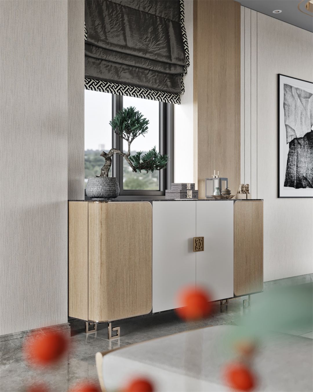 Guilin Banshan Yaji duplex decoration case, the beauty of the new ...