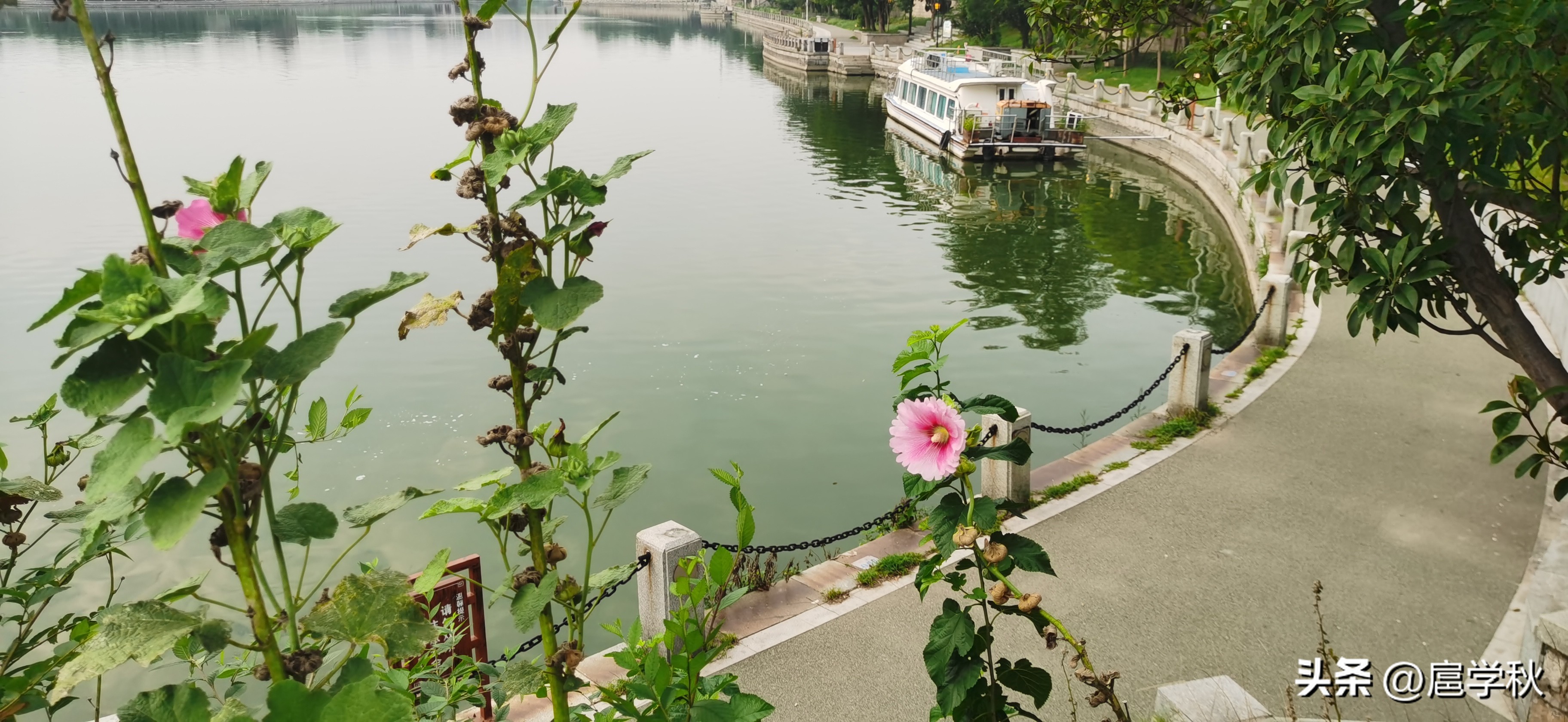 At the beginning of autumn, the scenery on both sides of the Dongsheng ...