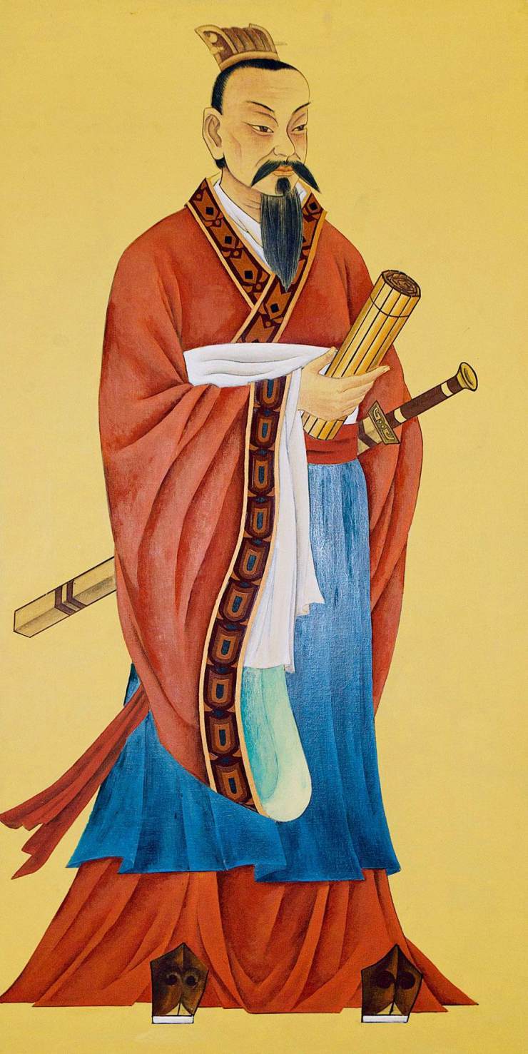 Guan Zhong, known as the "Head of the Five Hegemons in the Spring and ...
