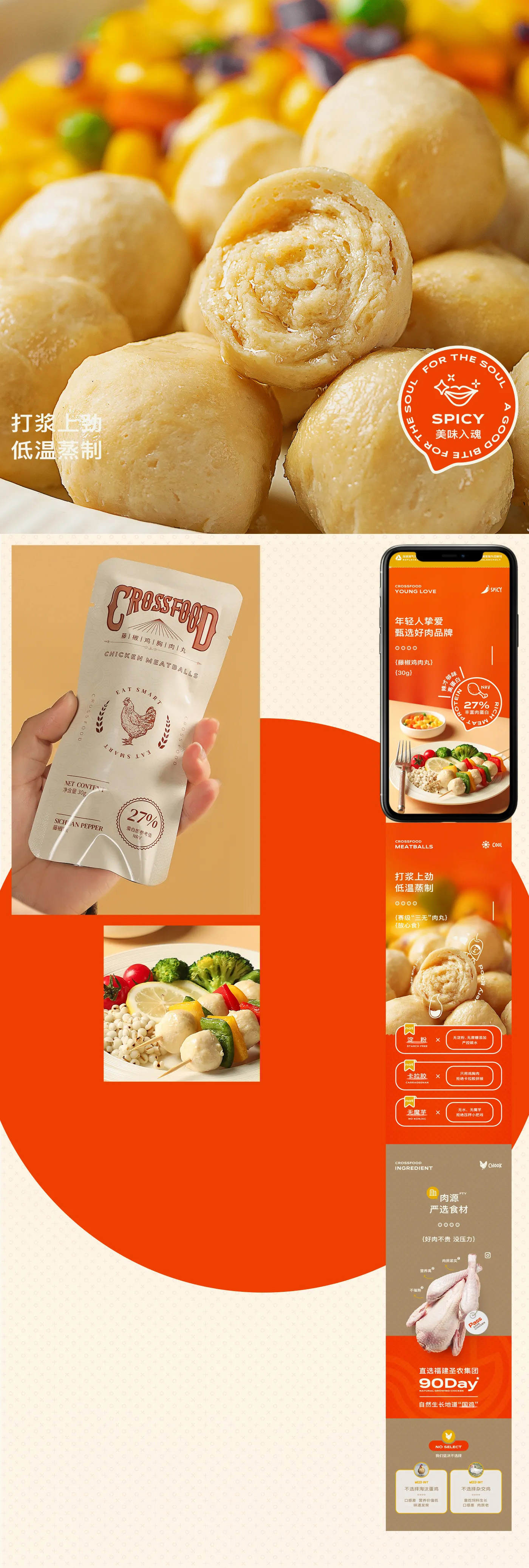 2 Design Cases of Detail Pages of Healthy Food Categories - iNEWS