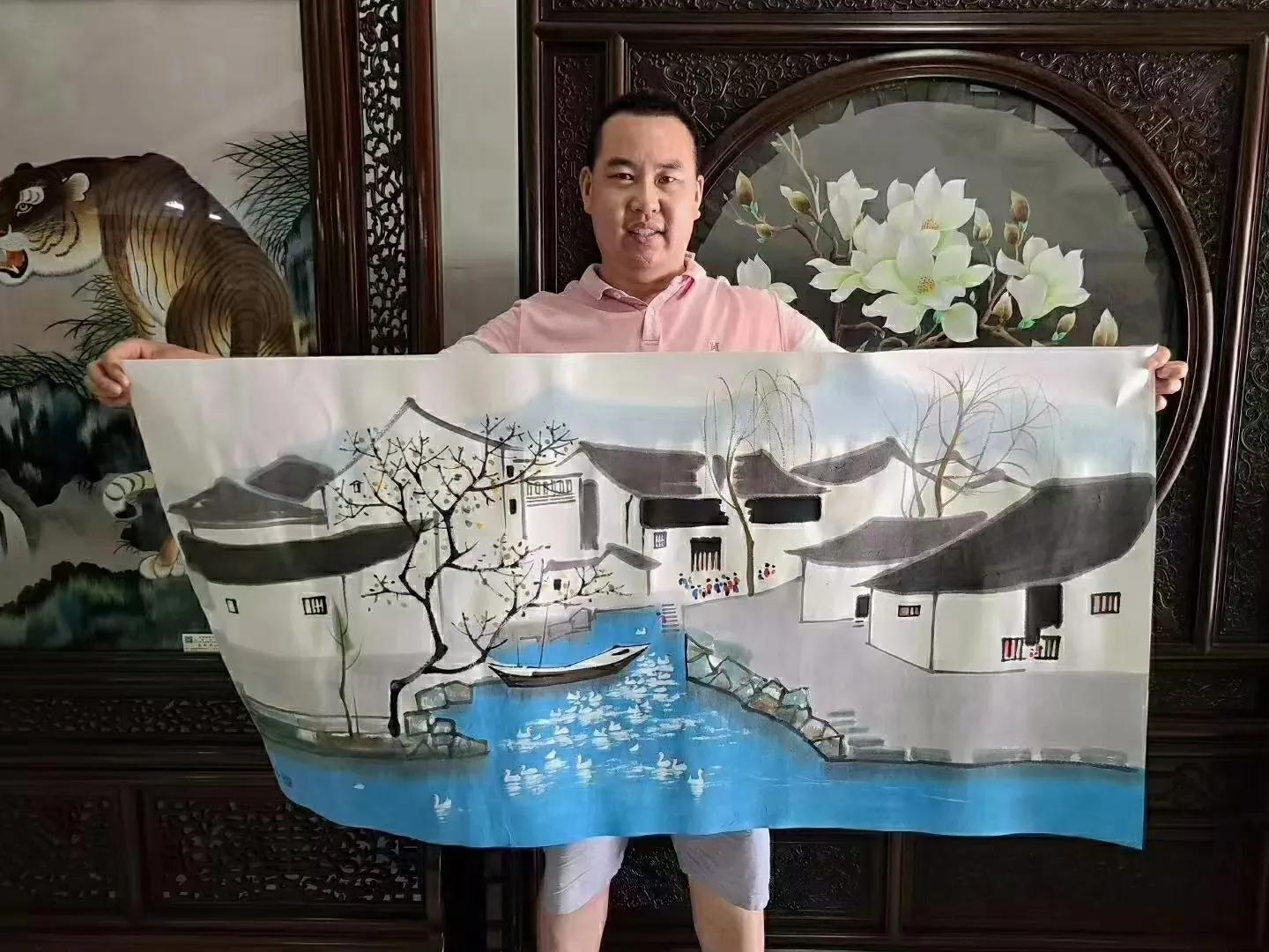 Liu Tiwei Liu Yuemao North Korean Oil Painting Jia Quangui Li Yanan Jia ...