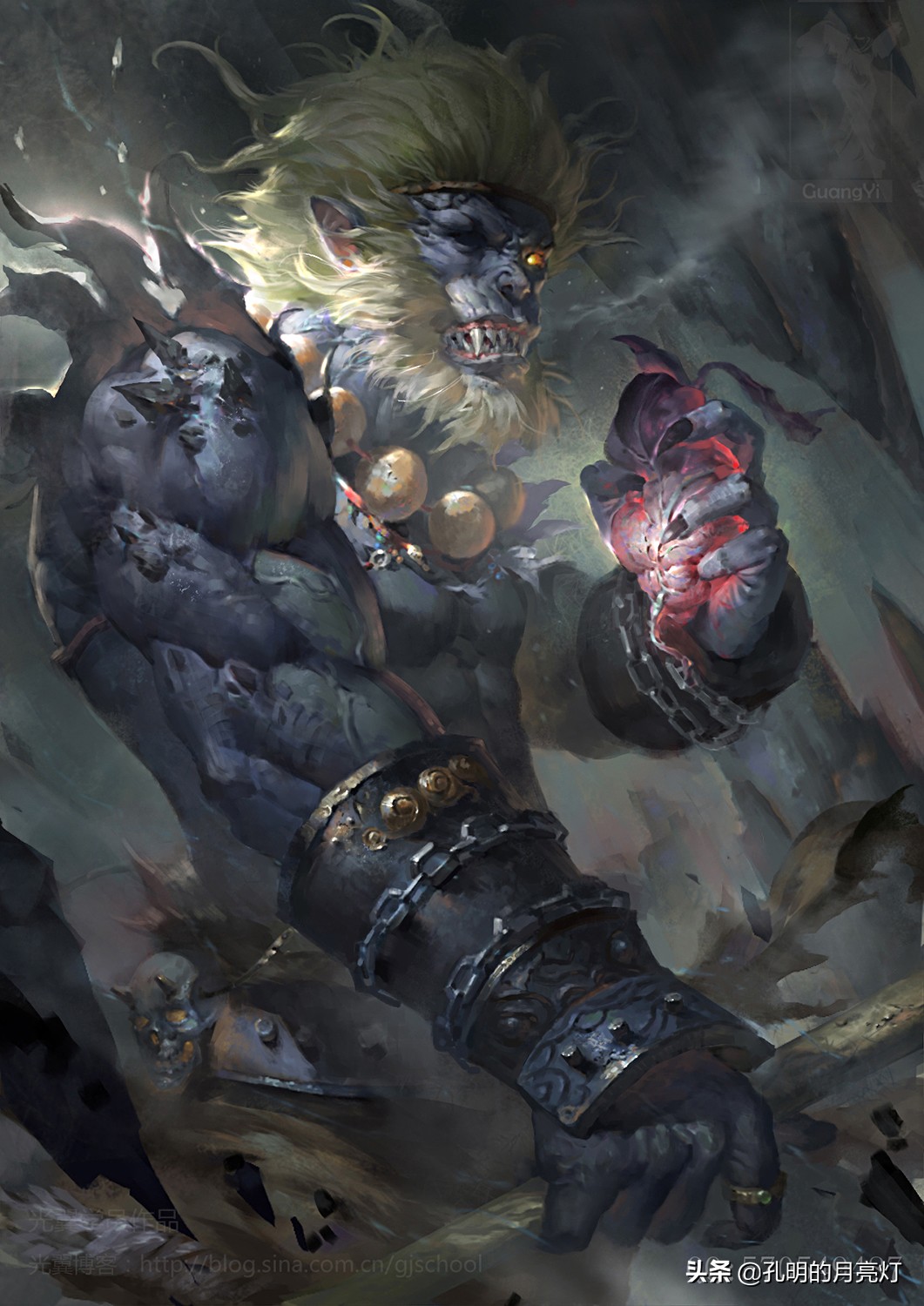 Design appreciation of skeletons, zombies, undead, monsters, monsters ...