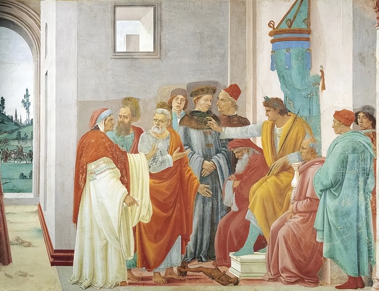 Artist Masaccio: Painting style and realism expression, created a ...