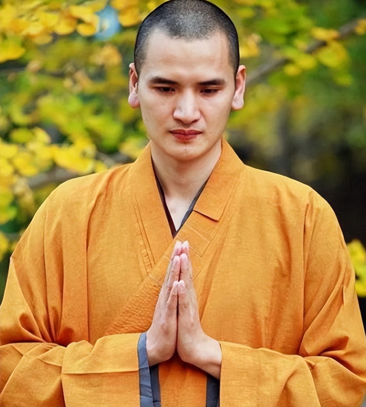 The monk is a vegetarian every day, why is he still fat?Just look at ...