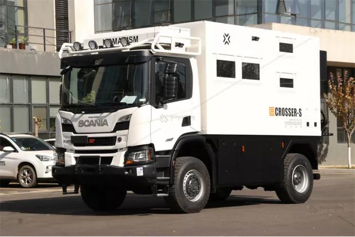 C Benlan brand off-road RV, "King of the Road" Scania Chassis Modified ...