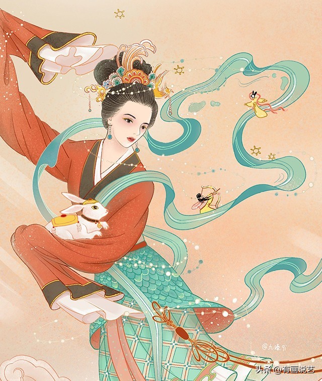 "Chang'e flies to the moon, Wu Gang cuts Gui", what is the relationship ...