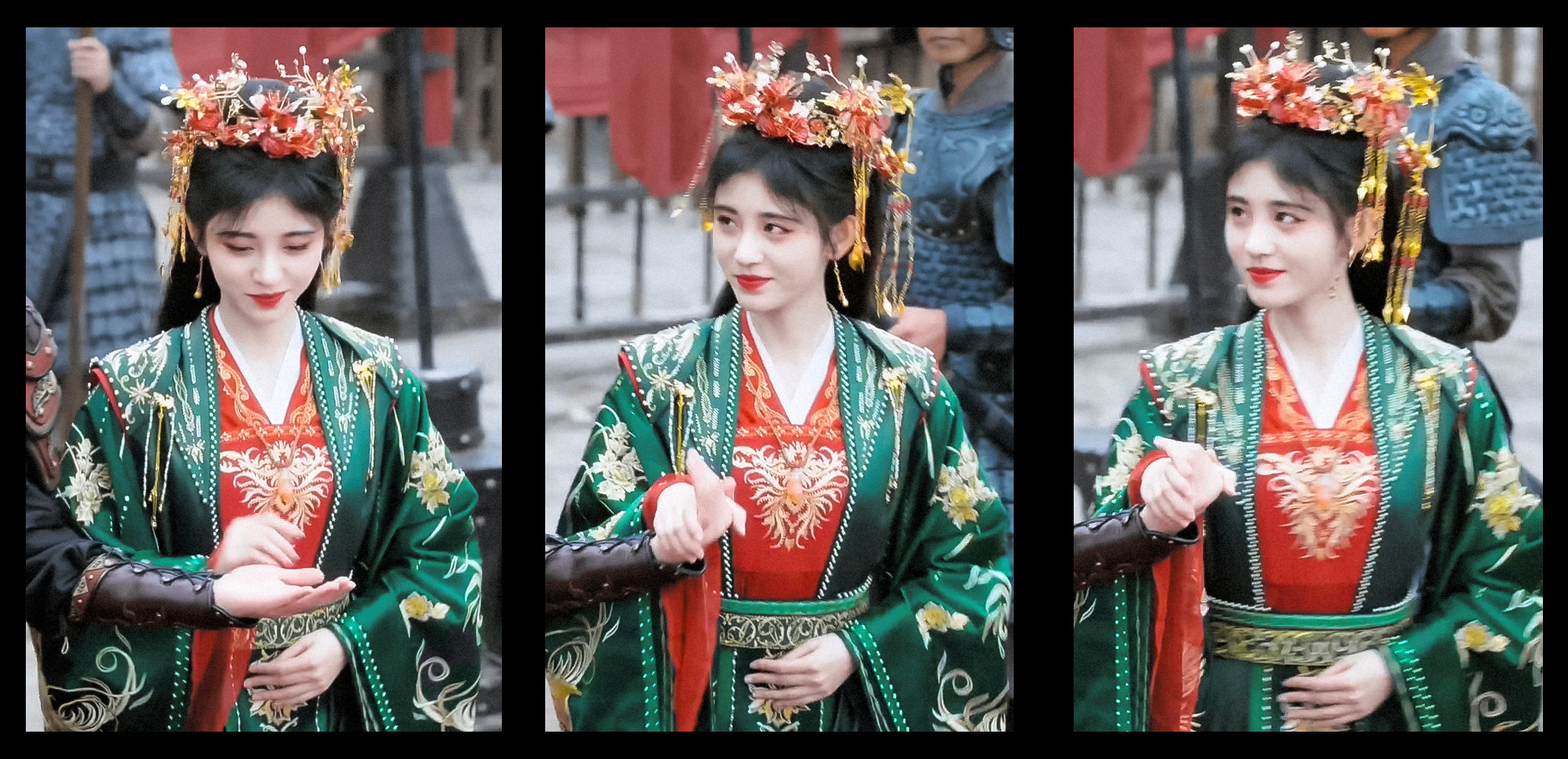 "Hua Rong" finally started broadcasting, and Ju Jingyi's triple ...