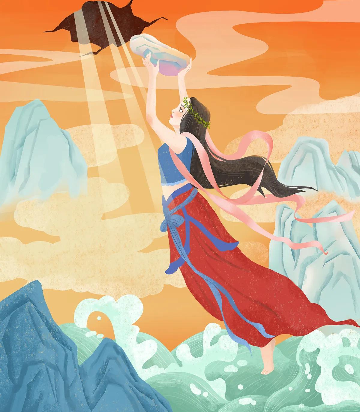 Do you know what divine skill Nuwa used to mend the sky? - iMedia