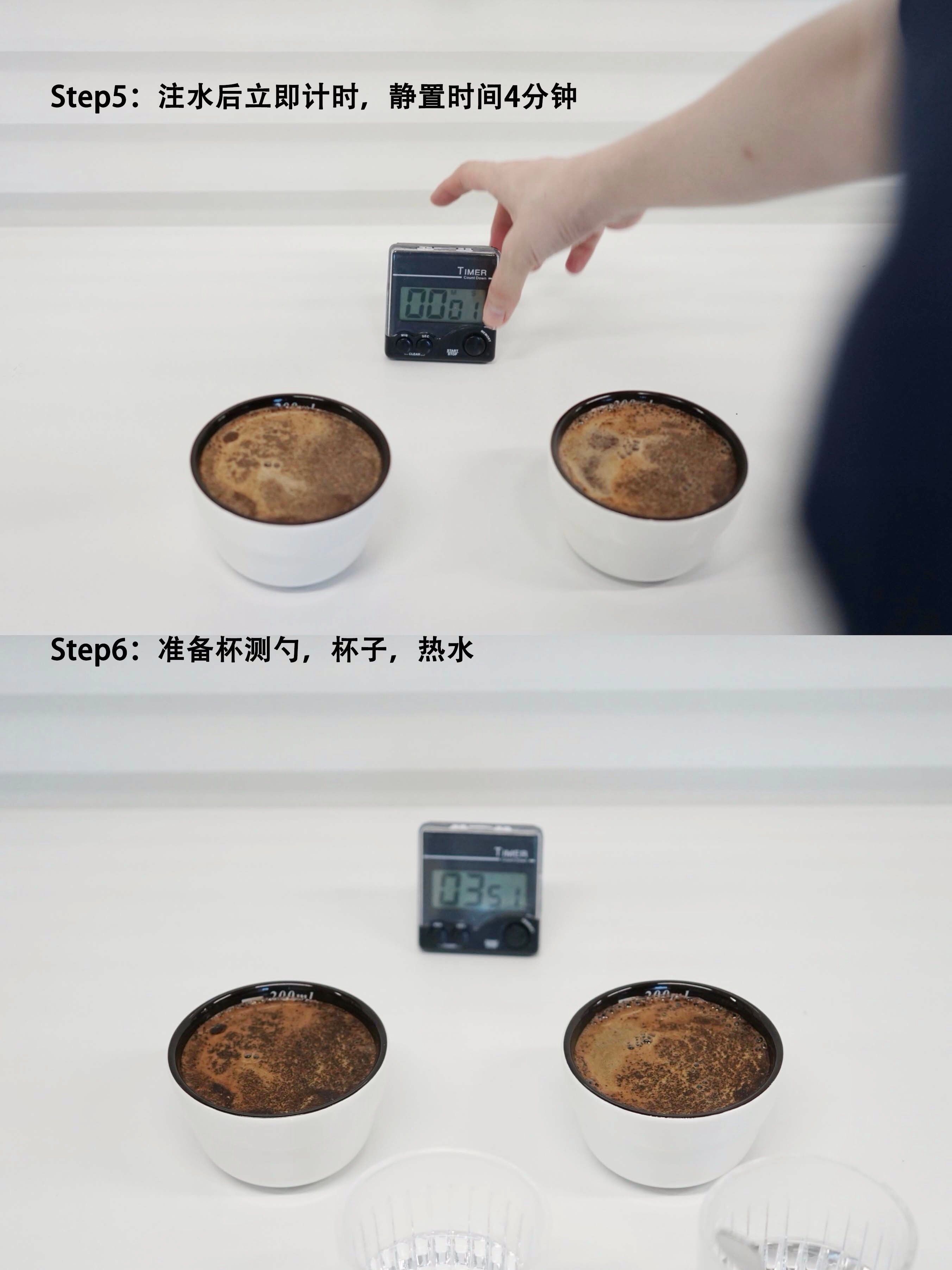 Extraction process and tasting items of coffee cupping test: - iNEWS