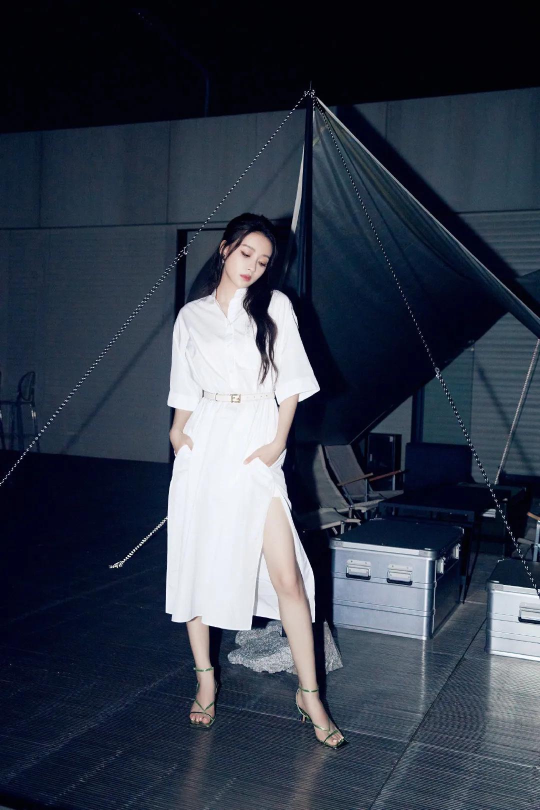 Sun Yi's recent outfits - iNEWS