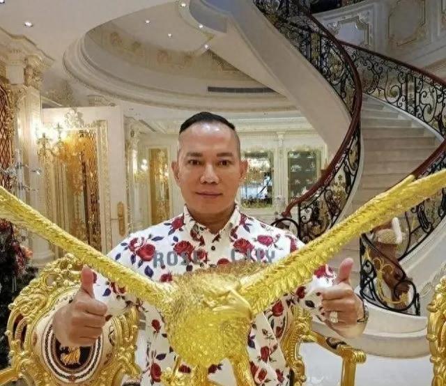 He is the real Wei Xiaobao in Taiwan. He has 4 wives and more than 10 mistresses, and lives an ...