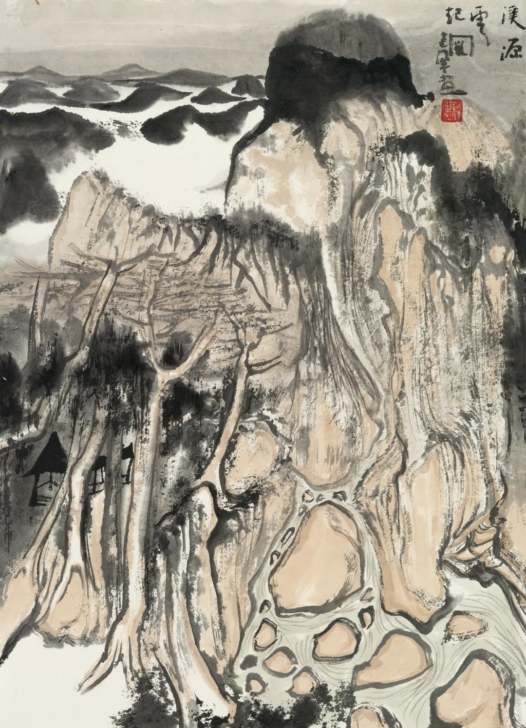 Researcher of China National Academy of Painting——Zhao Jianjun Landscape Painting Exhibition ...