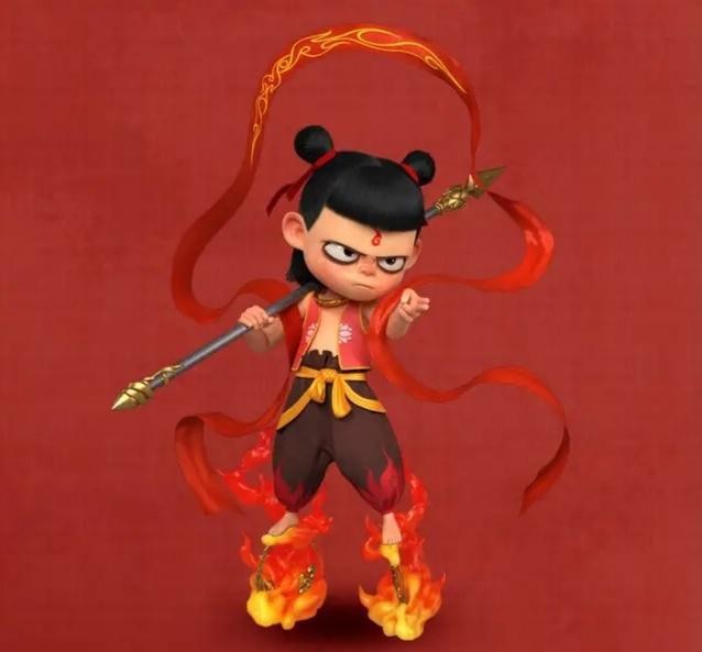 The classic line of this film is what Nezha said, "I can't help my life ...