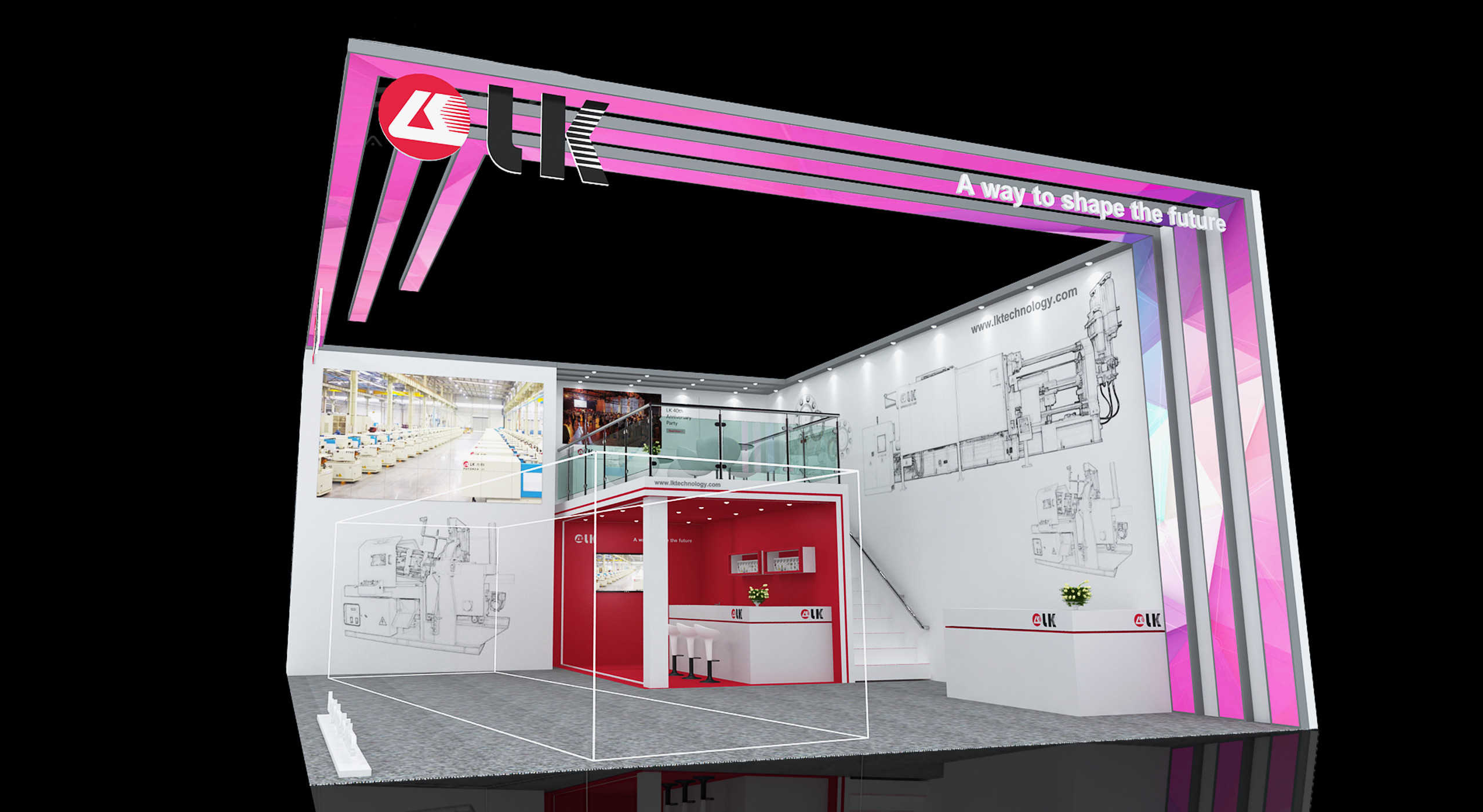 What are the purpose principles of Atlanta booth design? - iNEWS