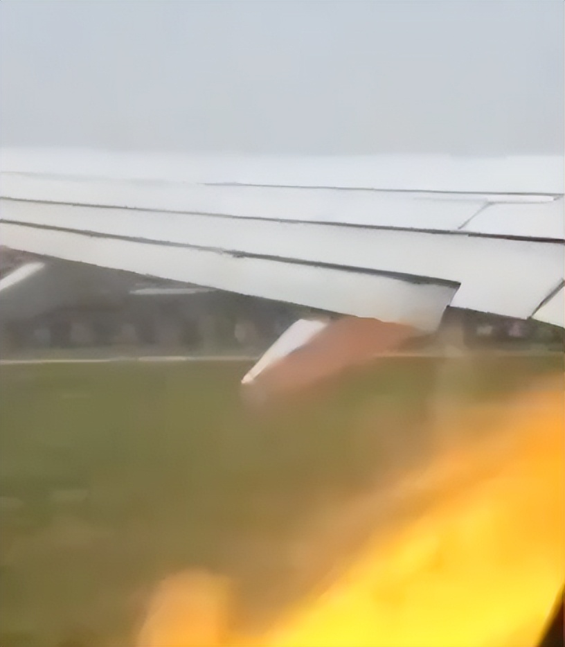 Emergency return!A Boeing 737 engine catches fire, or a bird strike - iNEWS