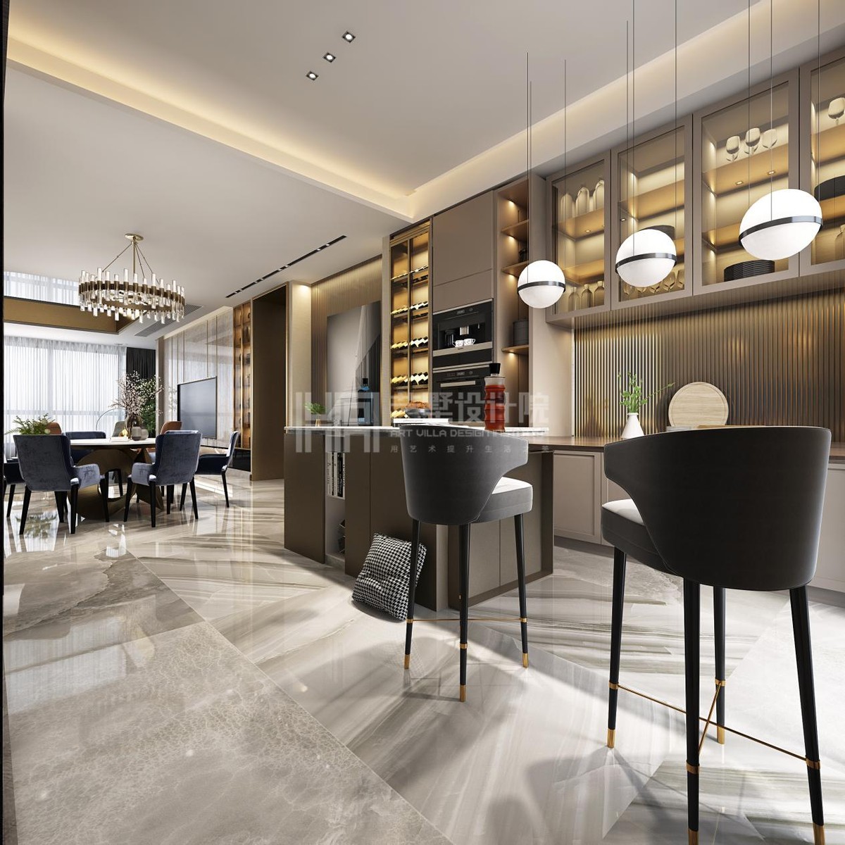 誰不想要一個高級大氣的家，照她家這樣裝絕不俗氣，超好看！ - 頭條匯