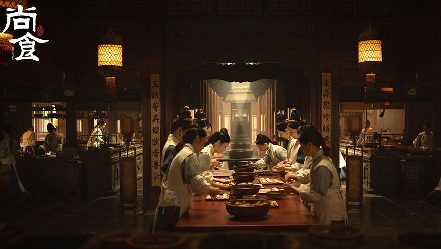 The TV series "Shangshi" starring Wu Jinyan and Xu Kai, the two leading ...