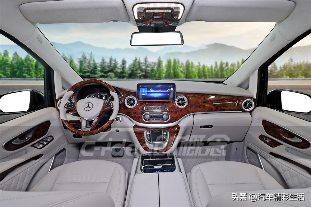 Mercedes-Benz Vito modification!Vito refits the full partition design ...