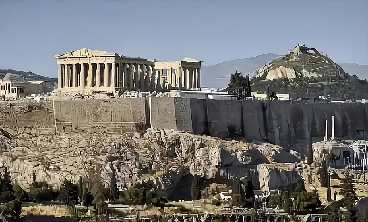 Talking about ancient Greece: look at the brick and tile architecture ...